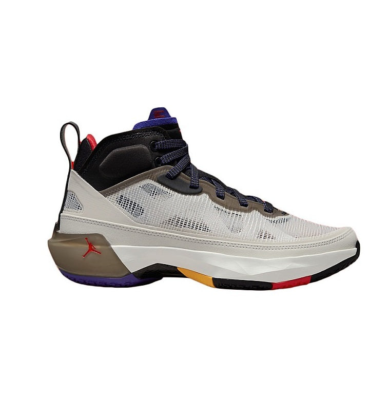 Nike Men's Air Jordan 37 Shoes - Light Bone / Fire Red / Dark Concord ...