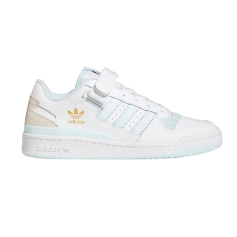 Adidas Men's Forum Low - White / Almost Blue / Chalk White — Just For ...