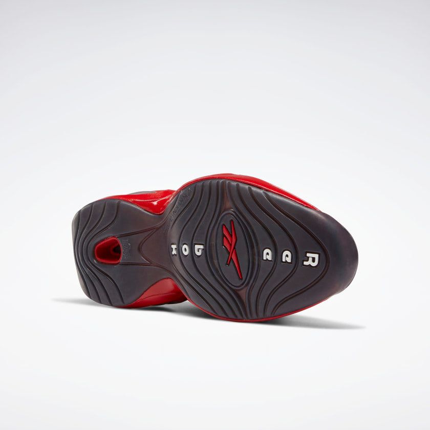 Reebok Men's Question Mid Basketball Shoes - Black / Vector Red — Just ...