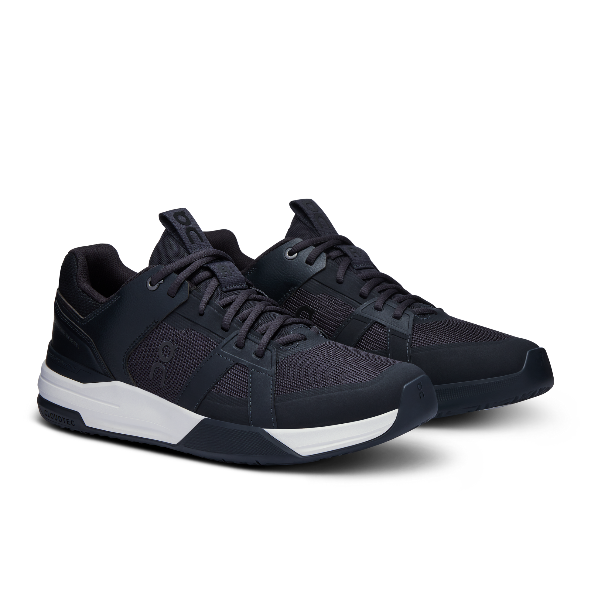 On Running Men's The Roger Clubhouse Pro Shoes - Black / White — Just ...