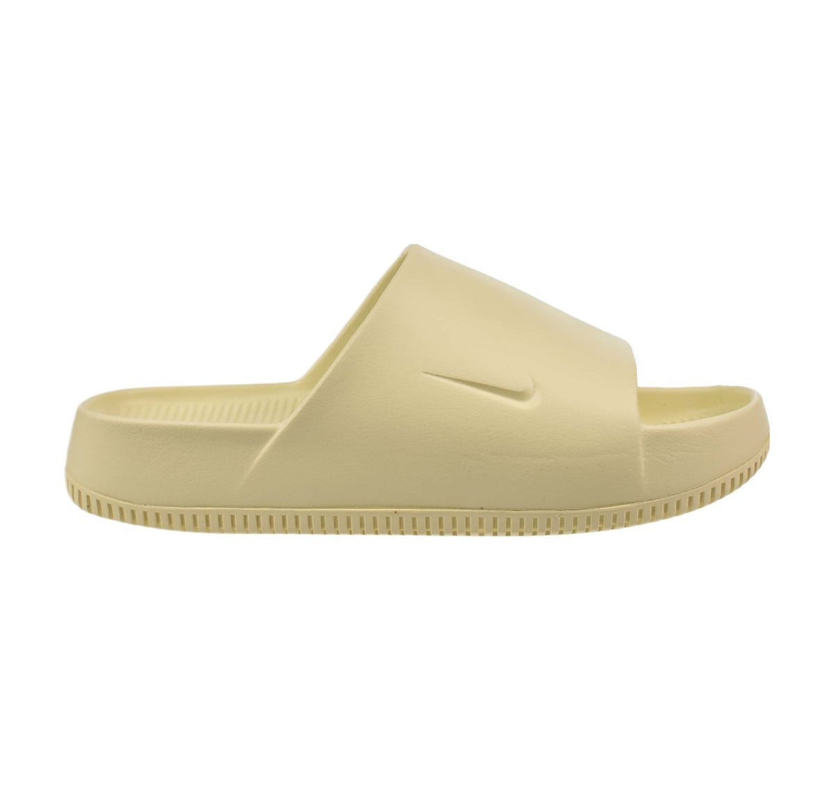 Nike Women's Calm Slide Shoes - Alabaster / Alabaster — Just For Sports