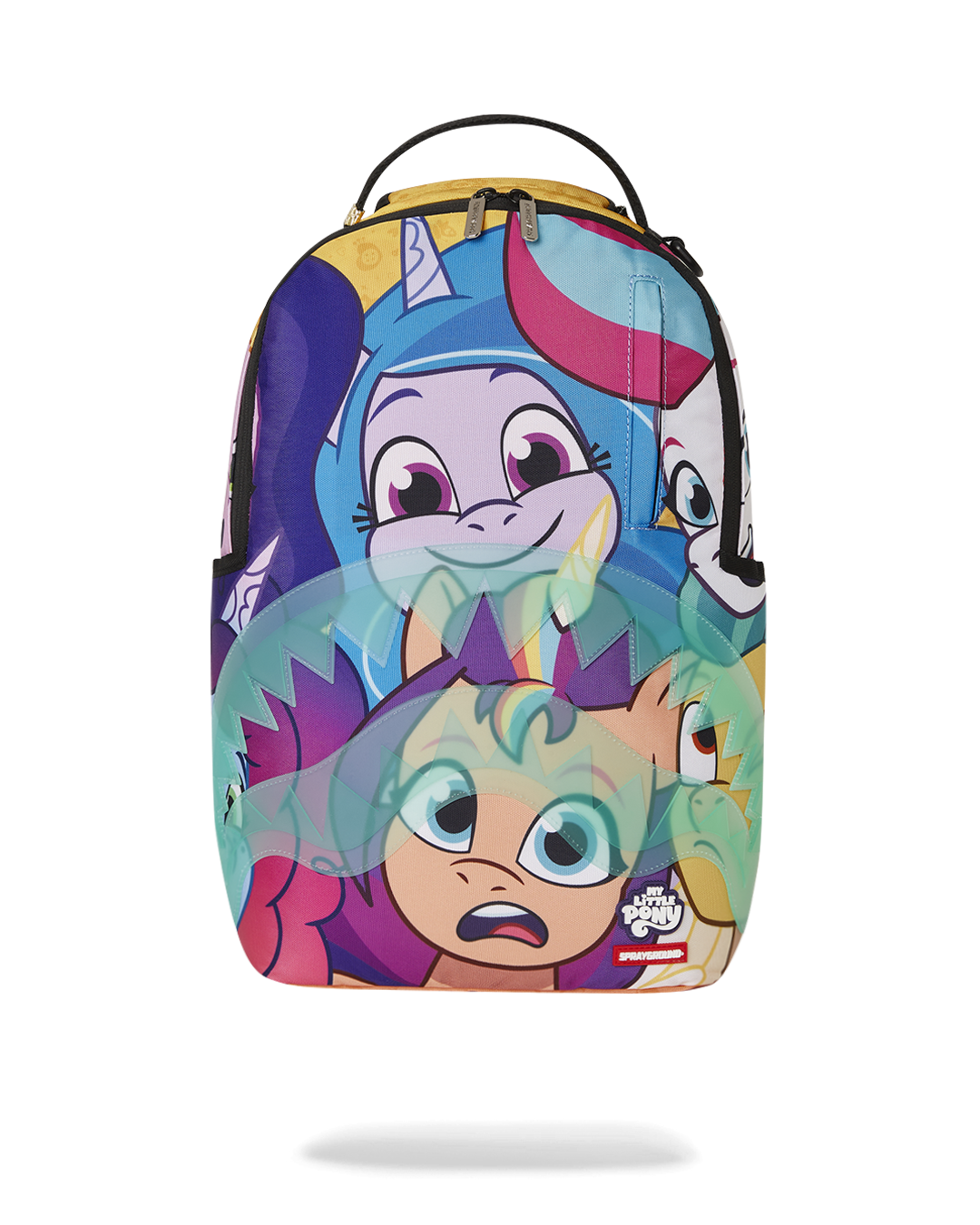 Sprayground My Little Pony Party DLXR Backpack - Blue / Pink / Yellow ...