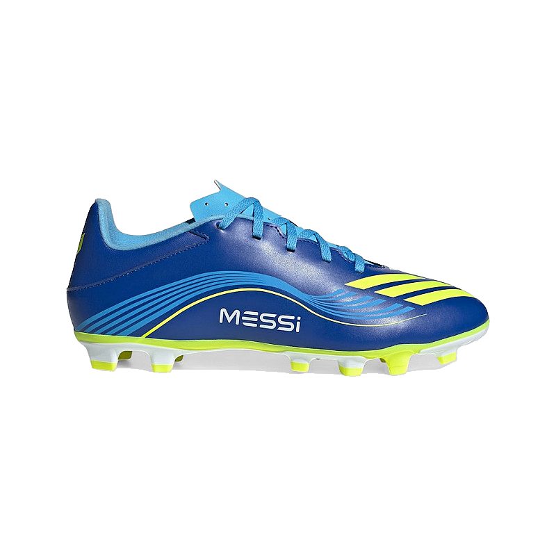 Adidas Men's F50 Messi Club Shoes - Royal Blue / Solar Yellow / Semi B ...