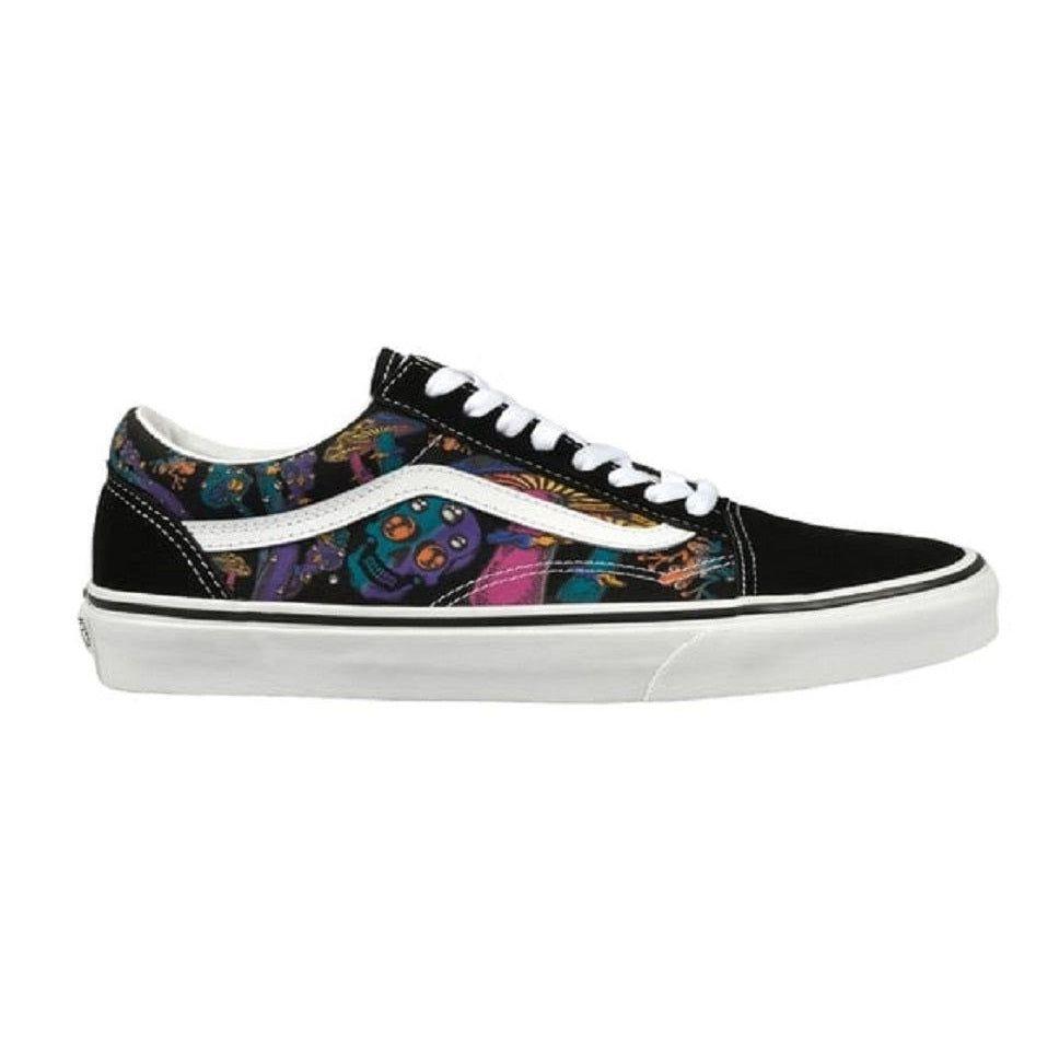 Vans Men's Old Skool Trippy Drip Shoes - Black / Multi — Just For Sports
